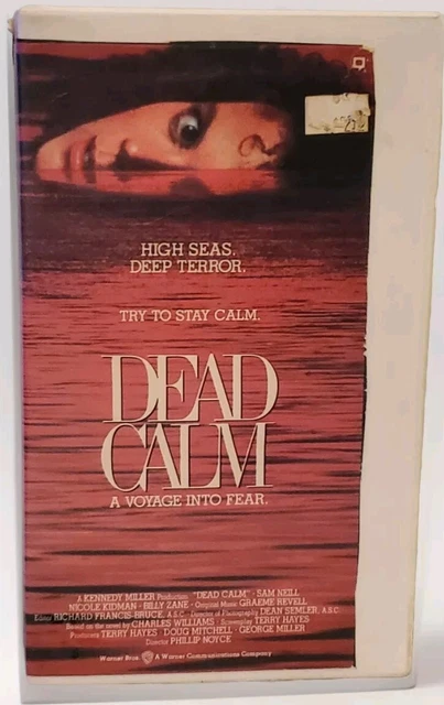 DEAD CALM VHS Video Sam Neill Nicole Kidman Billy Zane $9.99 - PicClick CA