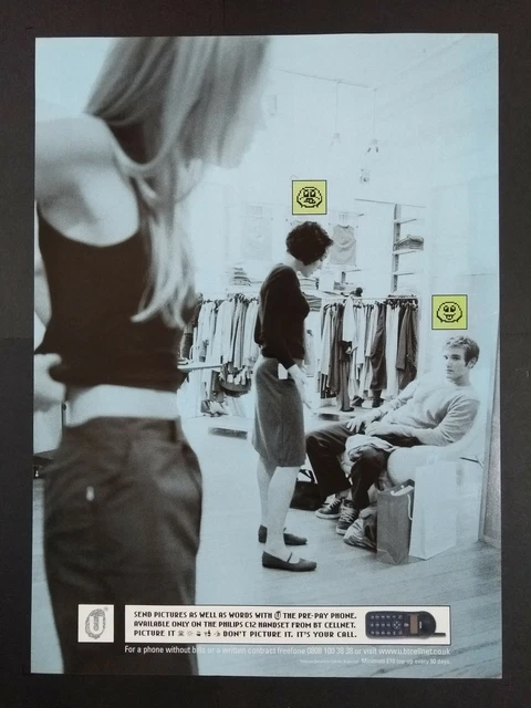 PHILIPS C12 MOBILE Phone From BT Cellnet - Magazine Advert #B4079 £4.99 ...