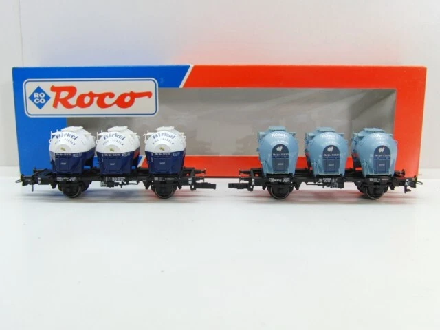 ROCO H0 46521 Behältertragwagen "Knorr + Birkel", DC, KKK NEM, NEU in ...