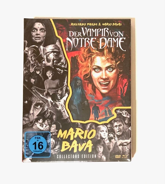 THE VAMPIRE OF Notre Dame (Blu-ray + DVD) Mario Bava - NEW (I Vampires ...