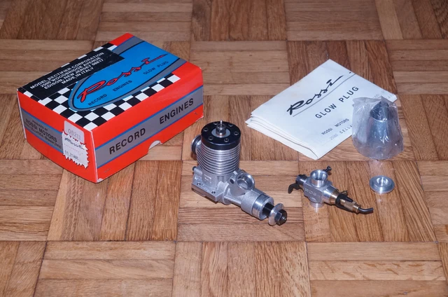 ROSSI 21 ABC FIRE 3.5cc 2-Stroke RC Model Speed Pylon DF Engine Vintage ...