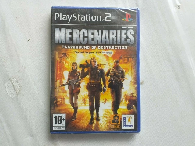MERCENARIES PLAYGROUND OF Destruction Ps2 Game Brand New Sealed £29.90 ...