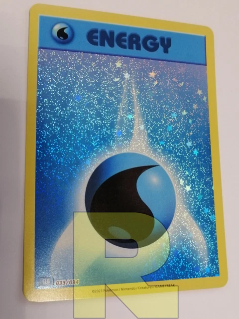 WATER ENERGY ® Pokemon TCG Classic CLB 033/034 ® Promo Holo Foil ® Inglese EUR 2,75 - PicClick FR