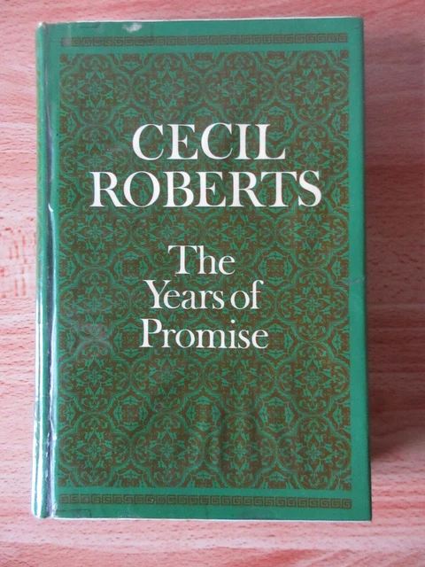THE YEARS OF PROMISE - by Cecil Roberts hardback £7.99 - PicClick UK