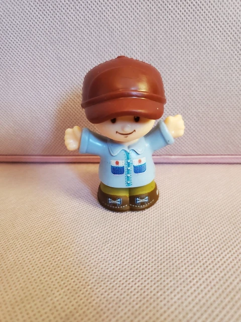 FISHER PRICE LITTLE People Eddie Helpful Harvester Boy Ball Cap Hat ...