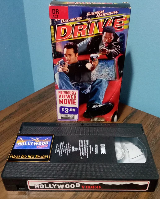 DRIVE VHS 1997 Mark Dacascos, Kadeem Hardison, Brittany Murphy HTF ...