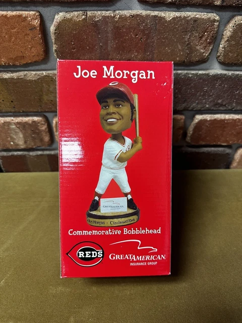 2004 CINCINNATI REDS HOF Joe Morgan Bobblehead SGA NEUF DANS SA BOÎTE ...