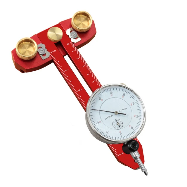 TABLE SAW ALIGNMENT Jig Gauge With Dial Indicator Calibration Locator ...