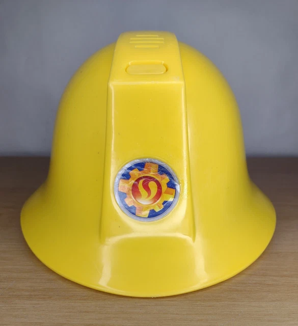 FIREMAN SAM SAFETY Helmet Yellow Hat Electronic Talking Musical Sounds ...