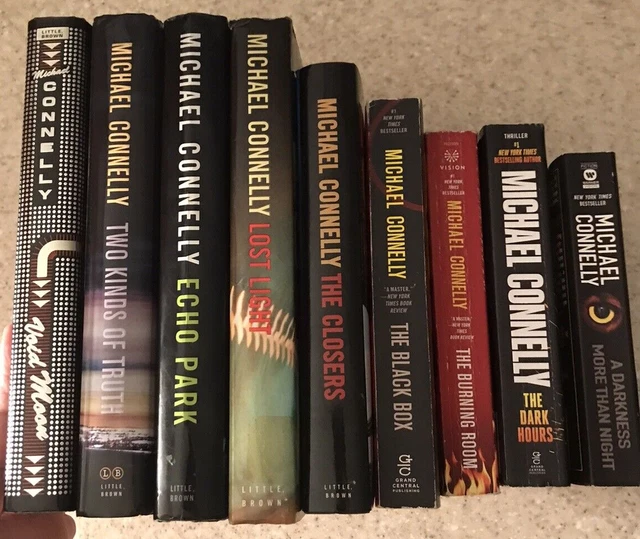 MIXED LOT OF 20 Michael Connelly Books Harry Bosch, Terry McCaleb ...