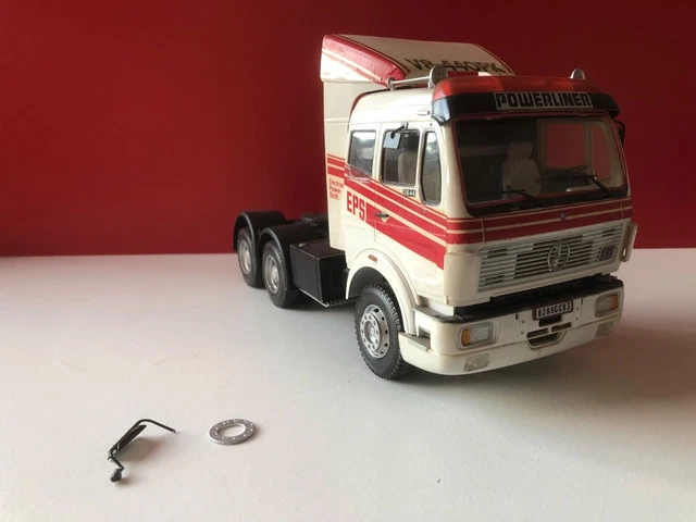 1/24 MAQUETTE CAMION Italeri Mercedes-Benz 2644 Vendu Dans L'état Pour ...