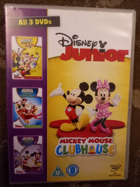 DISNEYS MICKEY MOUSE Clubhouse Triple Disc Set Dvd Kids Disney EUR 22 ...