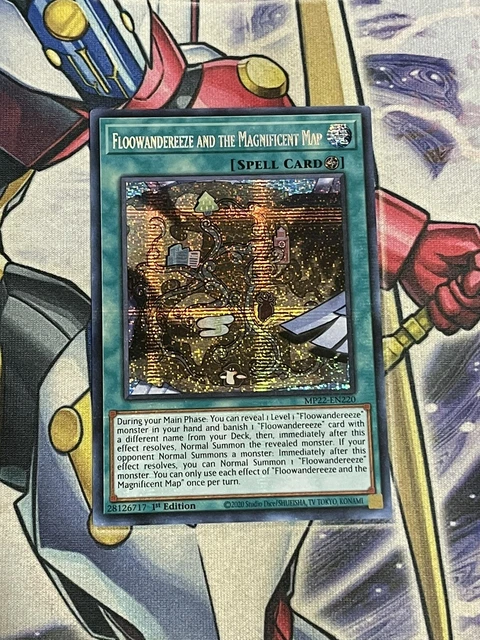 FLOOWANDEREEZE AND THE Magnificent Map - MP22-EN220 - Secret - First Ed - NM $2.25 - PicClick CA