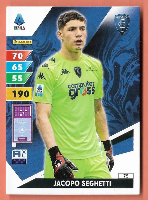 PANINI CALCIATORI ADRENALYN 2024-25 2025 CARD N.75 Jacopo Seghetti ...