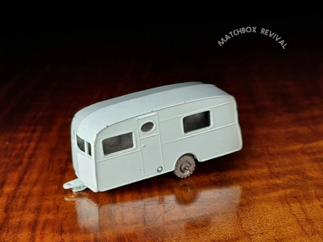VINTAGE LESNEY MATCHBOX No.23a Berkeley Cavalier Caravan, Model Car £18.50 - PicClick UK