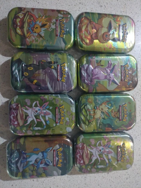 8 X Pokemon TCG Prismatic Evolutions Mini Tin (8 loose Tins) $420.00 ...