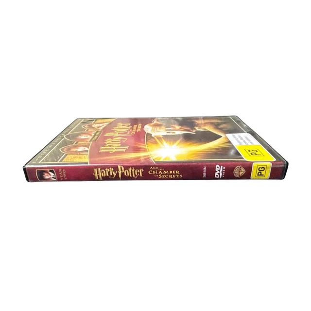 HARRY POTTER AND The Chamber Of Secrets DVD Warner Bros R4 PG PAL ...