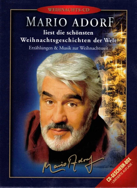 MARIO ADOLF LIEST die schönsten Weihnachtsgeschichten der Welt EUR 2,50 ...