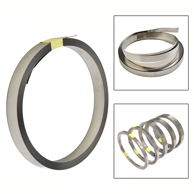 SECURE NICKEL PLATED Steel Strip Connector for Battery Connection 10m ...