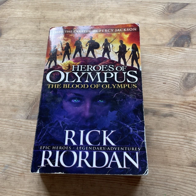 THE BLOOD OF Olympus (Heroes of Olympus Book 5) by Riordan, Rick Book ...