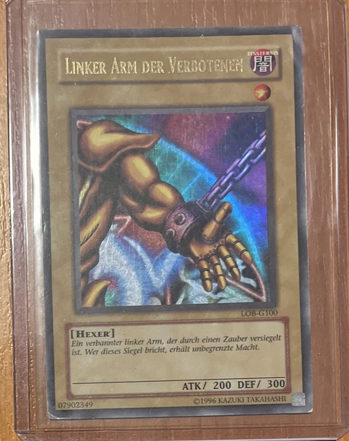 YU-GI-OH LINKER ARM der Verbotenen LOB-G100 Deutsch Played Ultra Rare ...
