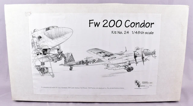 KOSTER AERO ENTERPRISES 1:48 Vacuum Form Model Kit - Focke-Wulf Fw 200 ...