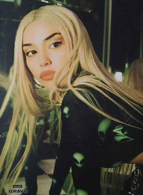 AVA MAX - A4 Poster (21x28cm) - Pinup Clipping Merch Fan Sammlung BRAVO ...