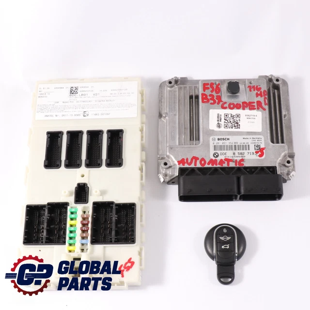 MINI F55 F56 Cooper D B37 Diesel Engine ECU Kit DDE 8582719 BDC + Key ...
