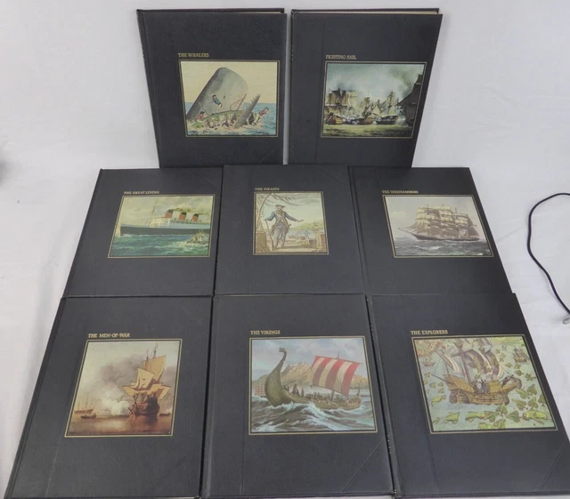 TIME LIFE BOOKS The Seafarers Books Set of 8 Hardcover 1979 £24.95 ...