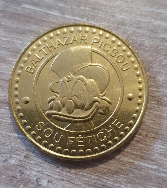 DISNEYLAND PARIS DISNEY 1 Sou Fétiche Balthazar Picsou Pièce Dlp Coin ...