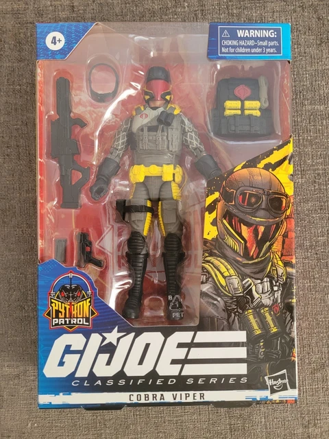 GI JOE CLASSIFIED #42 Cobra Viper (Python Patrol) (2022) cible ...