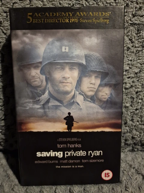 SAVING PRIVATE RYAN VHS Video Tape 1999 Tom Hanks Matt Damon £4.99 ...