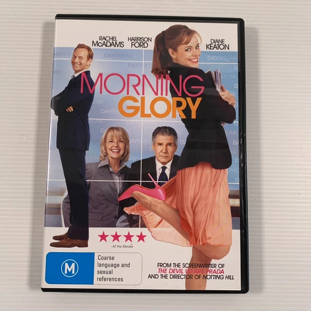 MORNING GLORY (DVD 2011) Rachel McAdams, Noah Bean, Harrison Ford ...