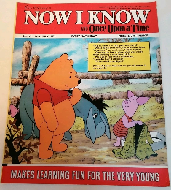 MAGAZINE - VINTAGE Magazine Walt Disney's Now I Know No. 41 14th July ...