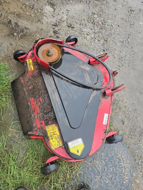 WESTWOOD COUNTAX RIDE on lawn mower deck shell 36" triple 3ft £250.00 ...