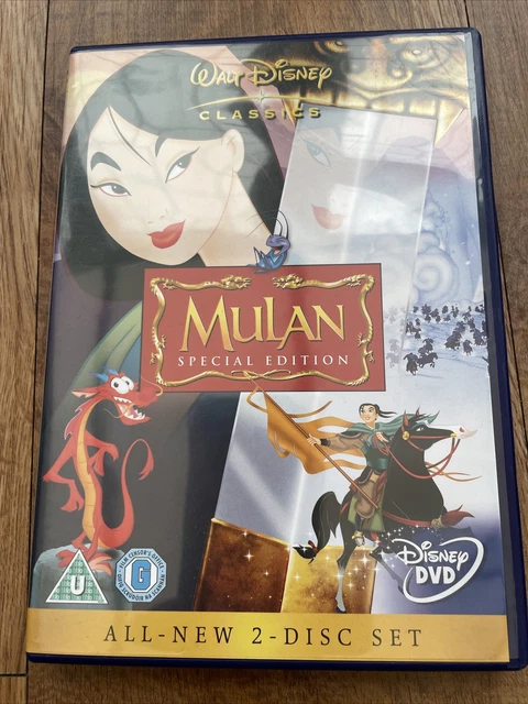 DISNEY DVD BUNDLE Mulan & Lady And The Tramp 2 disc special edition ...