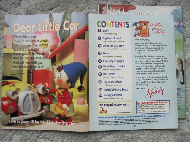 BBC ENID BLYTON'S Noddy Magazines No. 34 and 35 1994 £10.00 - PicClick UK BBC ENID BLYTON'S Noddy Magazines No. 34 and 35 1994 £10.00 - PicClick UK