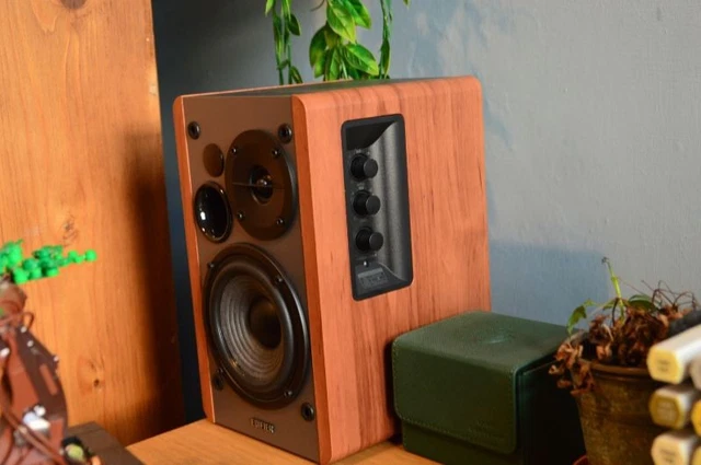 EDIFIER R1280DB POWERFUL Bookshelf Speakers - BROWN £63.10 - PicClick UK