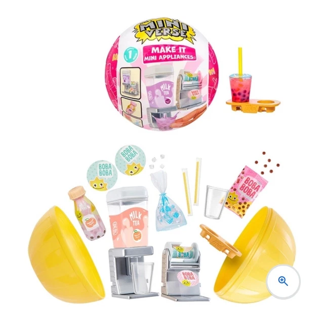 MGA'S MINIVERSE - Make It Mini Appliances Capsule Series 1 Milk Tea ...