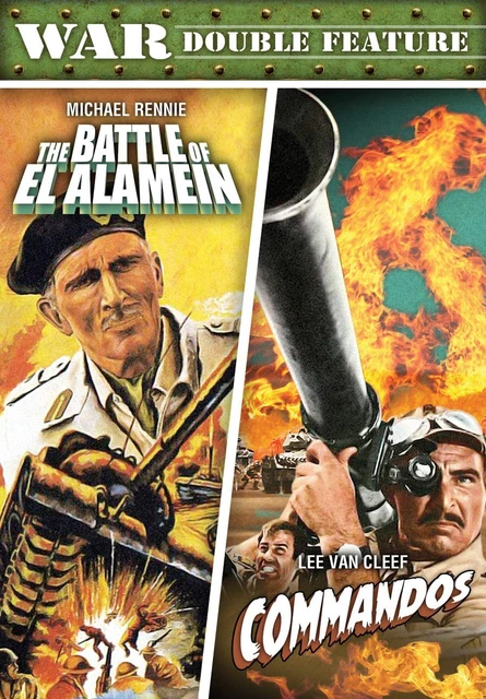 WAR DOUBLE FEATURE: The Battle of El Alamein (1969) / Commando (DVD ...
