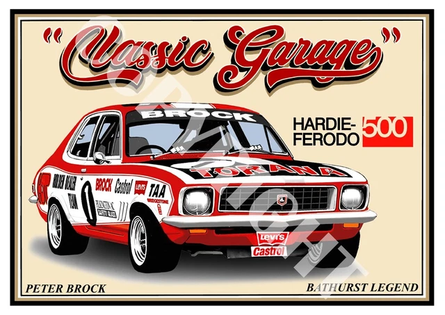 NEW CLASSIC GARAGE Bad Girl HK Monaro tin metal sign $66.00 - PicClick AU