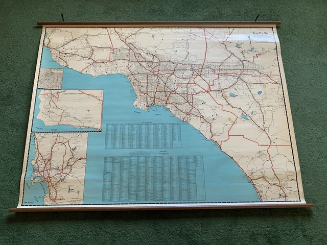 RARE VTG 1982 Thomas Bros Maps Lot Of 2 for lisperr_iaimmnq Southern ...
