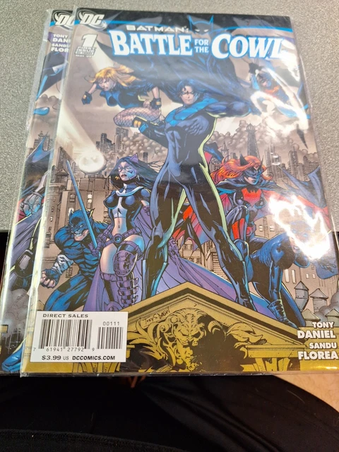 DC COMICS BATMAN:BATTLE for the Cowl Issues 1 et 2 VF/NM/6-151 EUR 12 ...