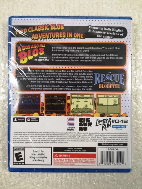 A BOY AND His Blob - Retro Collection Ps5 Usa New (Game In English ...