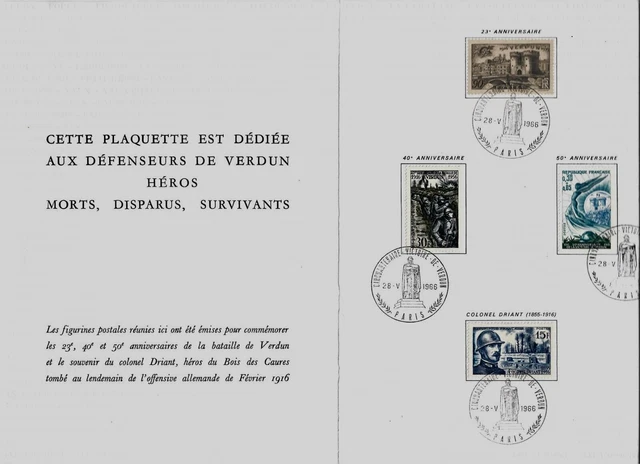 MAXI CARTE premier jour d'émission timbre France VERDUN EUR 3,50 - PicClick FR