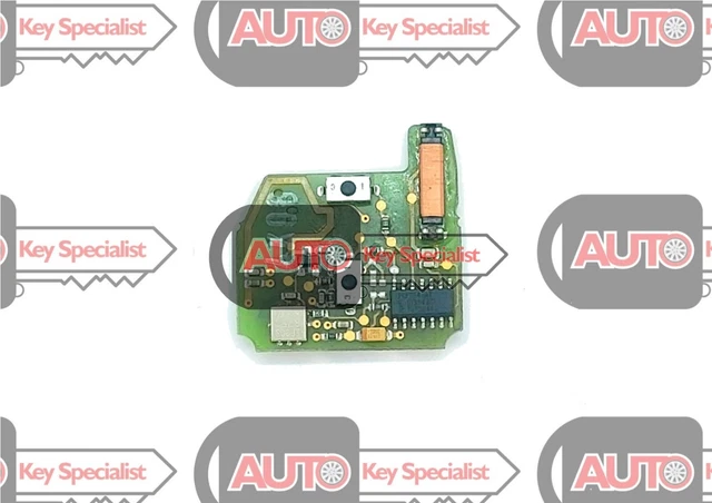 GENUINE NISSAN 2 Button remote Circuit board (PCB) + ID46 PCF7946 Chip ...