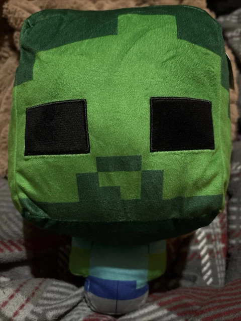 MINISO X MINECRAFT Zombie Plush Toy 10in/25cm Official Merch New With ...
