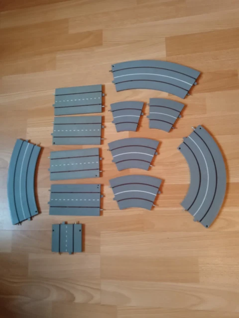 VINTAGE TRIANG MINIC Motorway Grey Track Joblot of 12 pieces of track £ ...