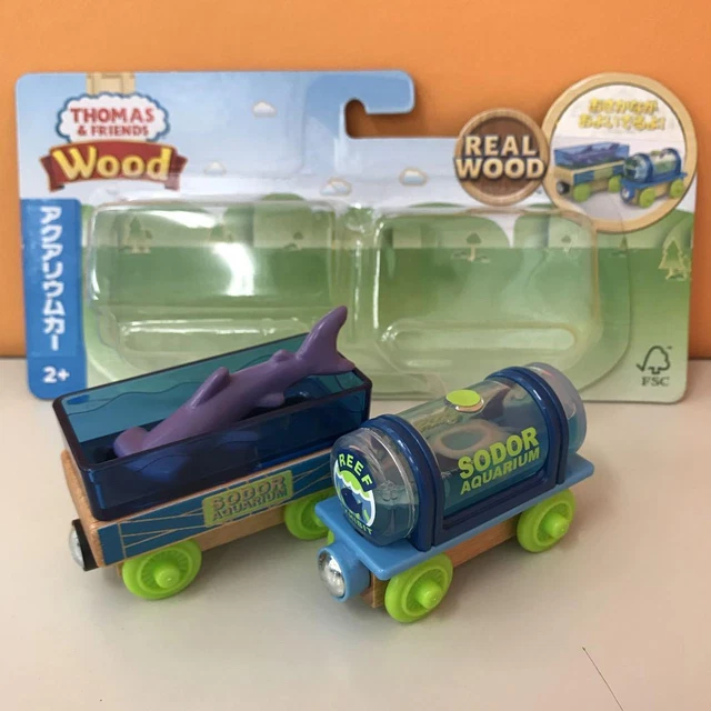 THOMAS THE TANK Engine Goods Wooden aquarium car Freight car Sodor ...