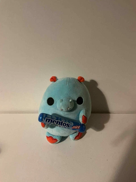 ZURU MENTOS BLUE Plush Hippo Soft Stuffed Toy £3.99 - PicClick UK
